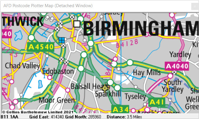 Windows Desktop Postcode Plotter Manual | AFD Software